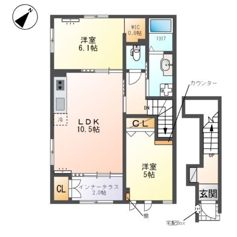 クレシア -Crecia- 2階／千葉県野田市山崎の建物情報｜女性の一人暮らし・部屋探しならWoman.CHINTAI